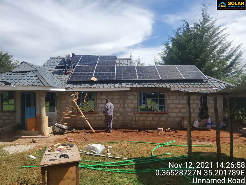 Solar Hybrid - Residence Eldoret - Ifast Engineering Solutions Limited